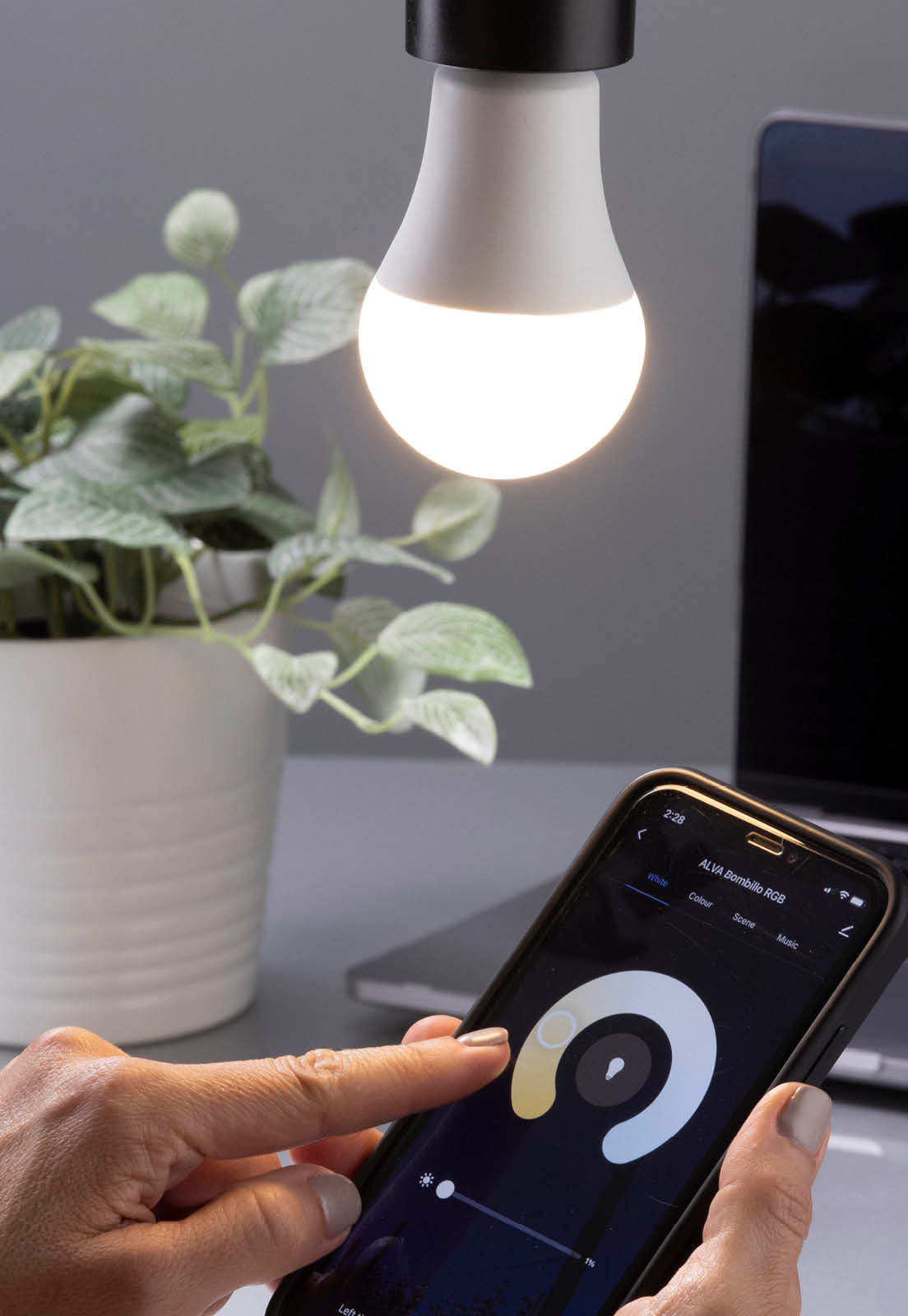 Bombillo Wifi Led Mujer Blanco Mp 4861